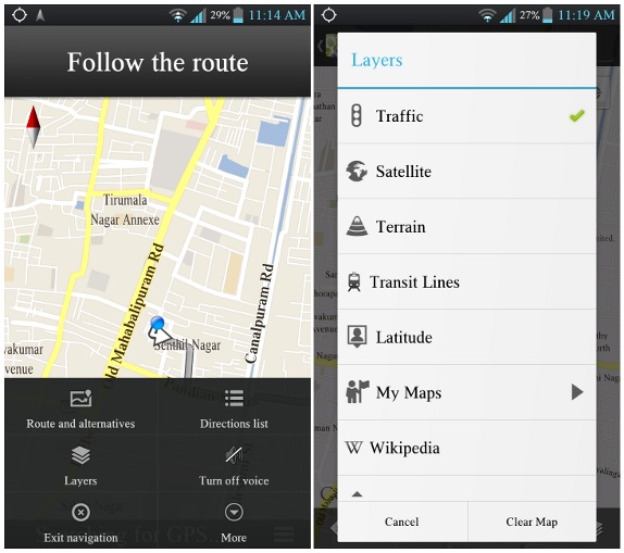 Google Maps For Android Gets Voice Guided Turn by turn Navigation And