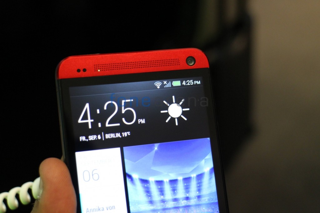 HTC One Red Hands On