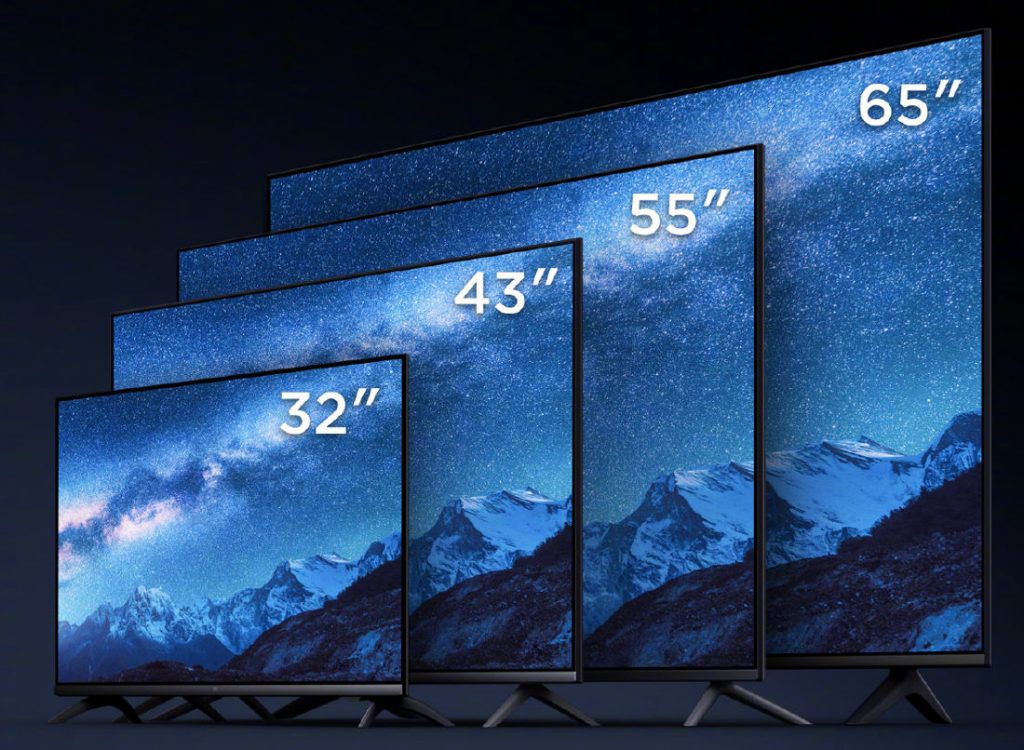 Xiaomi Introduces E32A 32 inch HD E43A 43 inch FHD E55A 55 inch And