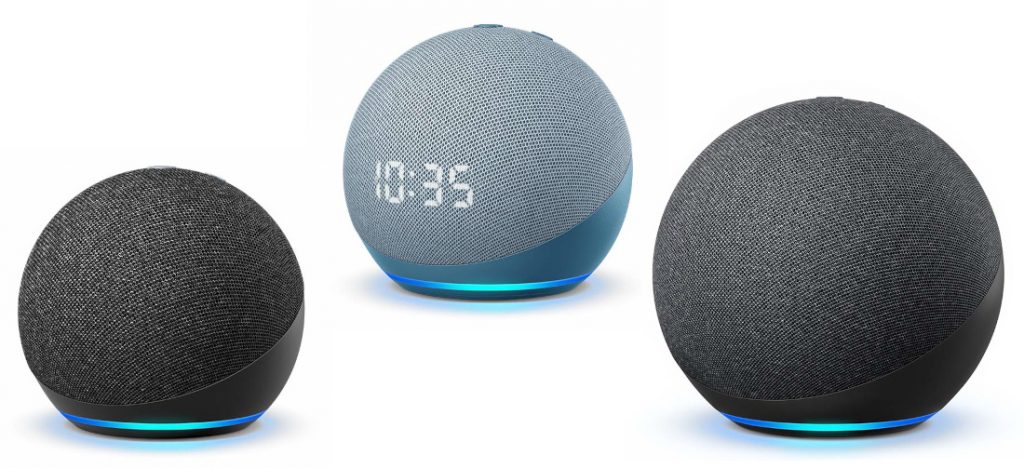 Amazon Introduces 4th Generation Spherical Shaped Echo Echo Dot And 
