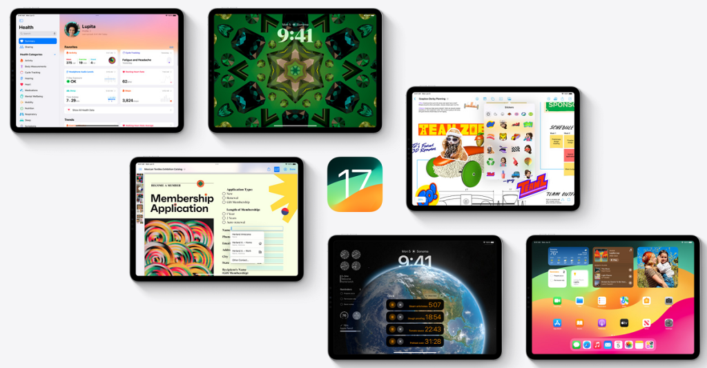 IPadOS 17 Brings Redesigned Lock Screen Interactive Widgets Health