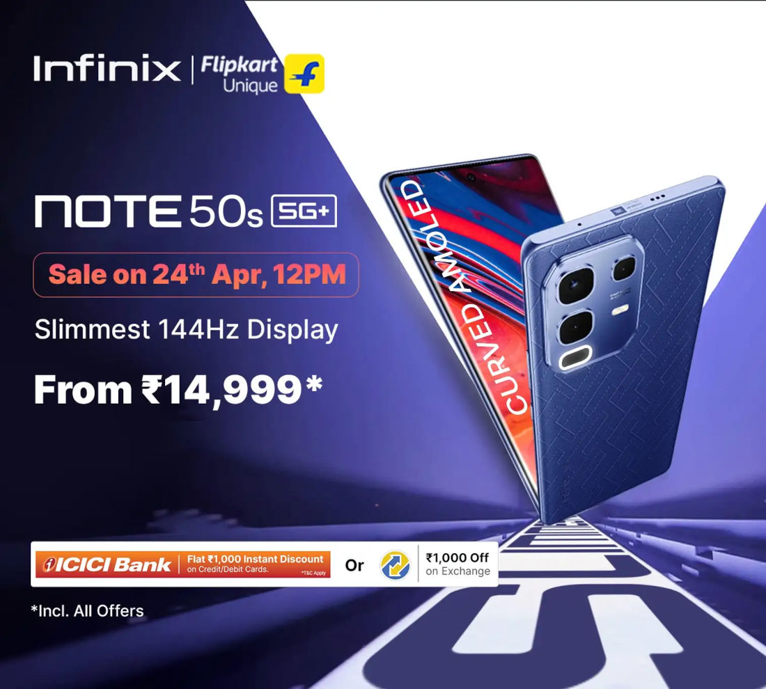 Infinix Note 50s 5G India launch offer | Fone Arena