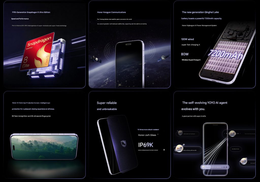 HONOR Magic 8 RSR Porsche Design with 6.71″ 1.5K 120Hz LTPO OLED ...