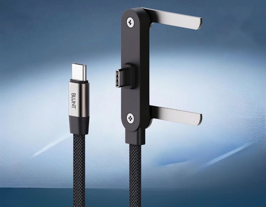 Blunt VOLT X USB-C 240W cable with built-in stand, PD 3.1 support launched