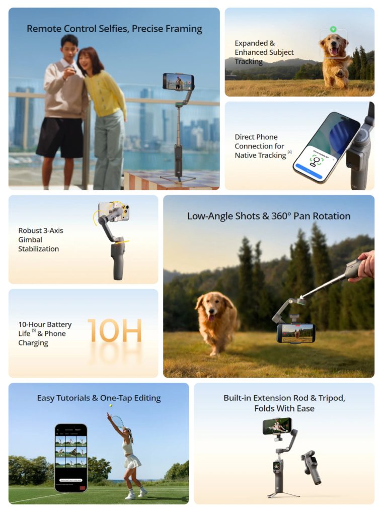 DJI Osmo Mobile 8P with FrameTap remote launched in India