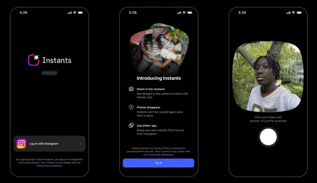 Instagram rolls out Instants for real-time disappearing photo sharing ...