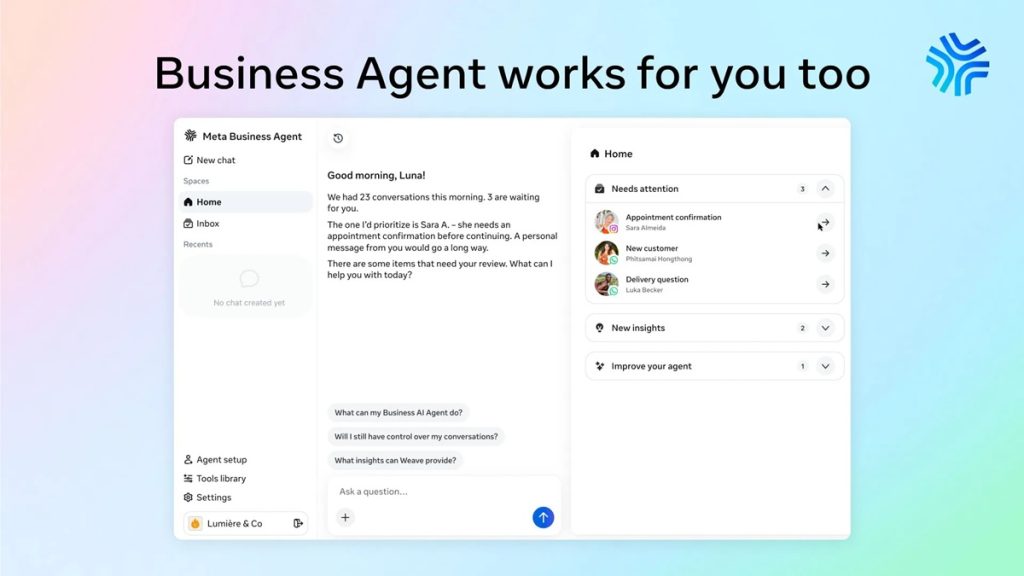 Meta expands Business Agent globally across WhatsApp, Messenger and ...