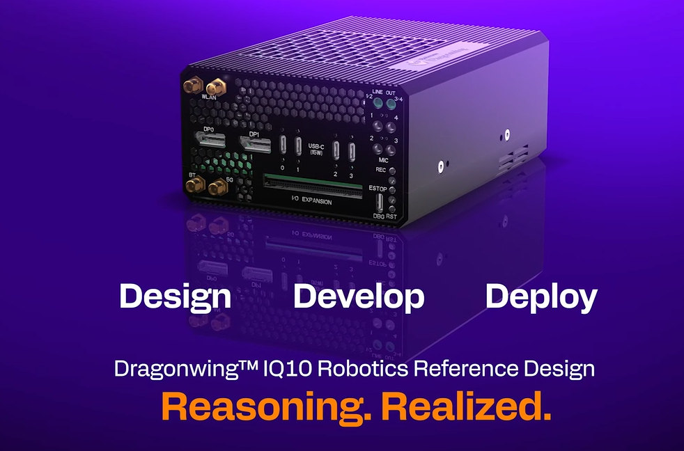 Qualcomm debuts Dragonwing IQ10 Robotics Reference Design for ...