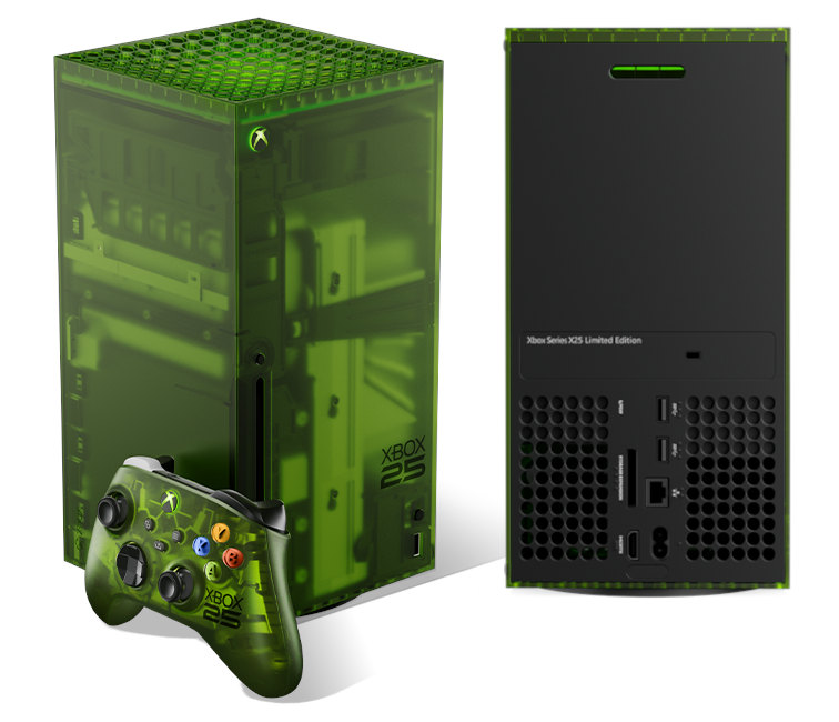Microsoft unveils Xbox Series X25 Limited Edition with translucent design