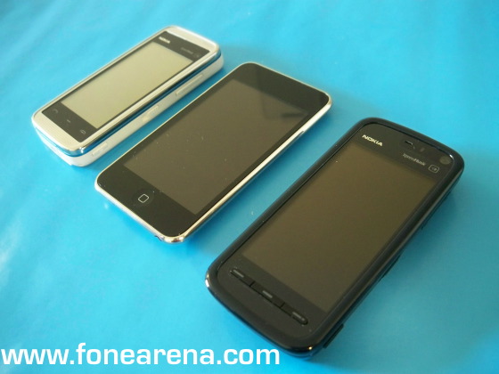 Gallery Face-Off: Nokia 5530 XpressMusic vs 5800 vs iPod Touch